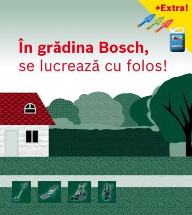 Noua campanie Bosch: ''In gradina Bosch se lucreaza cu folos
